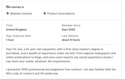 How to Write Fiverr Description for Your Profile (With Examples)