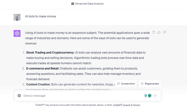 9 Best AI Bots to Make Money Online in 2025